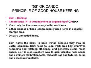 5 s cando principles | PPT