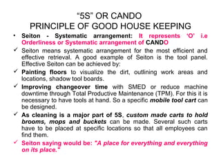 5 s cando principles | PPT