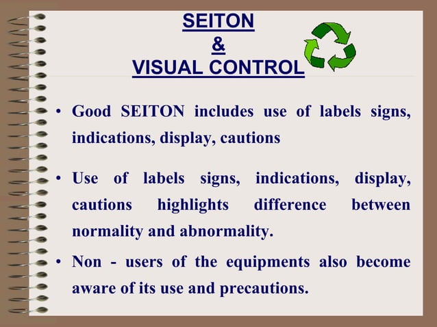 5S - House keeping (Seiri, Seiton, Seiso, Seiketsu, Shitsuke) | PPT ...