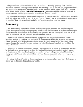 Invent your own computer games with python | PDF