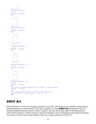 Invent your own computer games with python | PDF