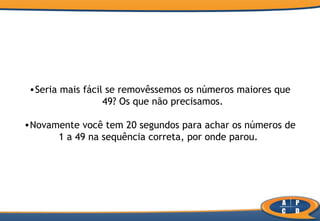 Treinamento 5S - Jogo dos Números (Haroldo Ribeiro) | PPT