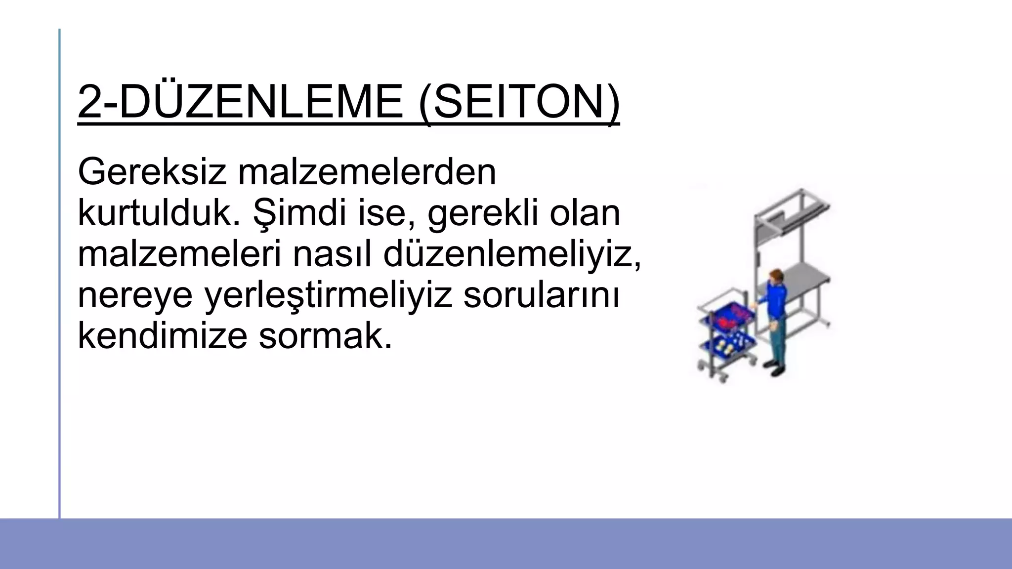 Yalın Araçlar (5S, Kaizen ve SMED) | PPTX