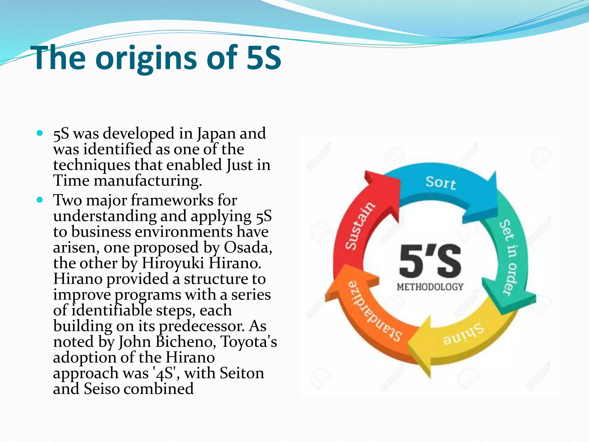 5s lean manufacturing tool | PPTX