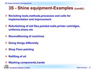 5s presentation english | PPT