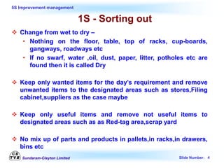 5s presentation english | PPT | Home Appliances | Home & Garden