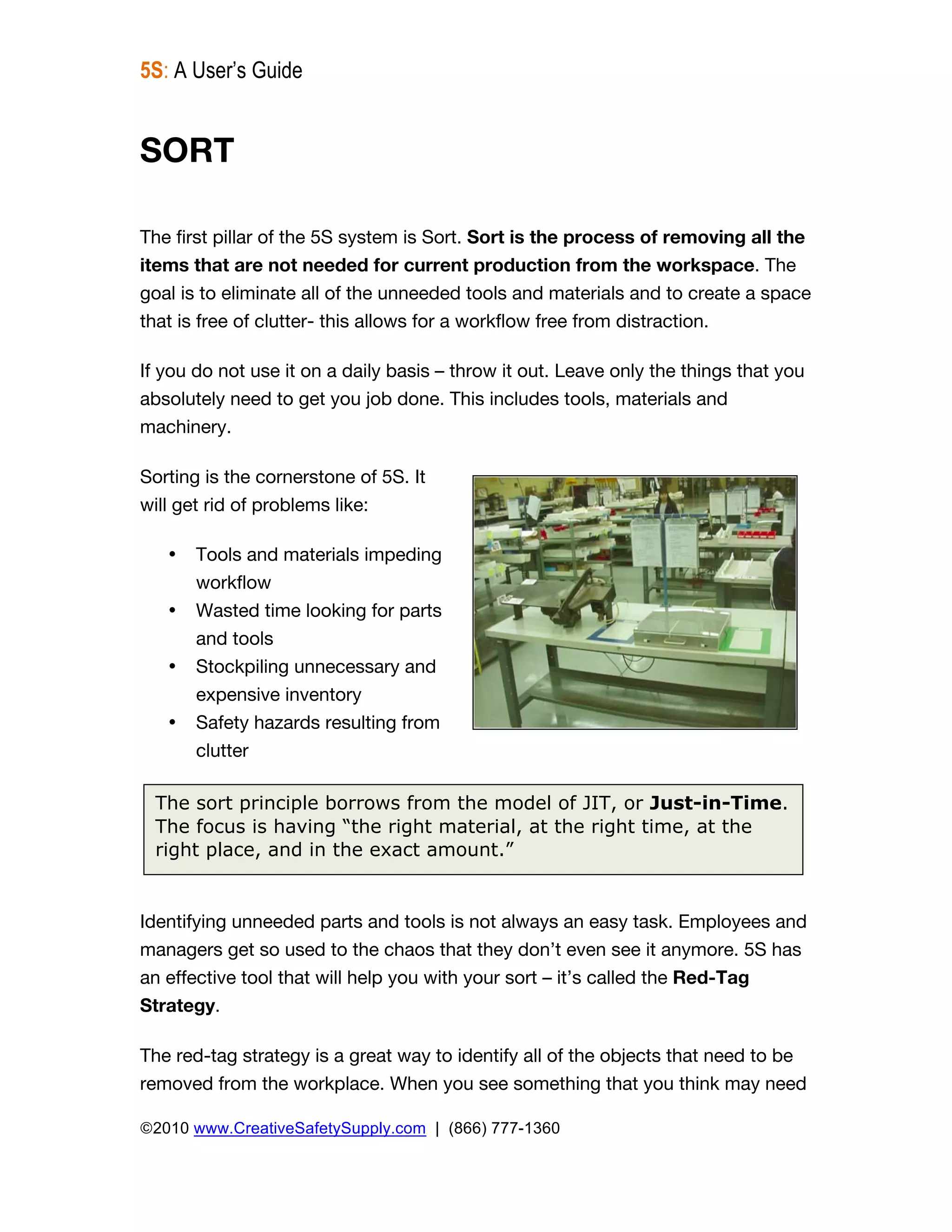 5s system PDF from Floor Tape to visual Labels | PDF