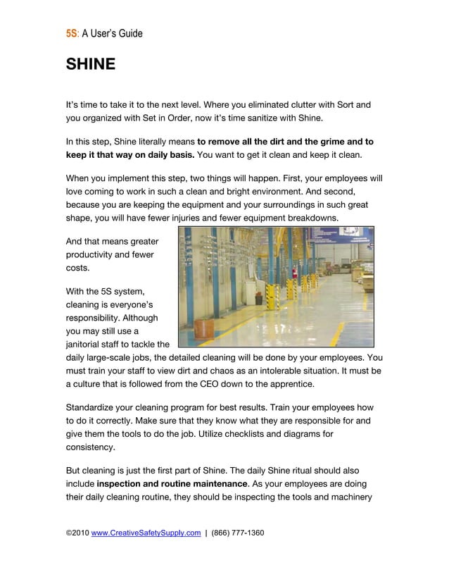 5s system PDF from Floor Tape to visual Labels | PDF | First Aid | Injuries