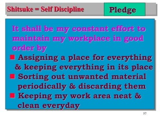5s-Training ppt is used by industries to improve work place | PPT