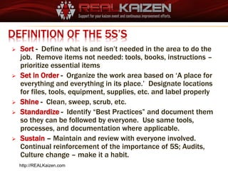 Implementation 5S Training at Office.pptx | Free Download