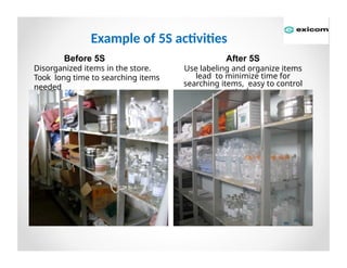 5S-Training material with pictorial representation | PPTX