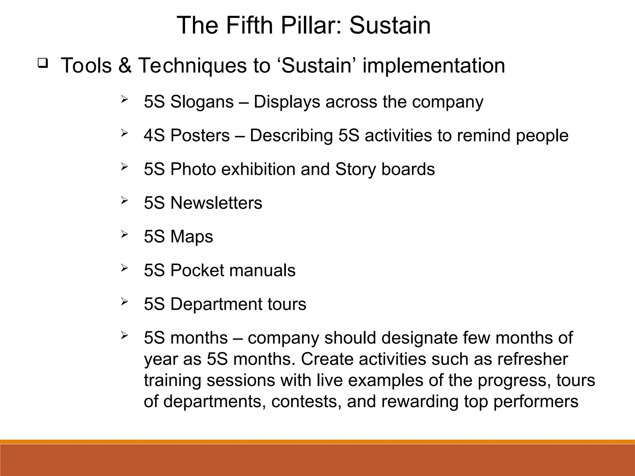 5S Principles of LEAN for Manufacturing Optimisation | PPT