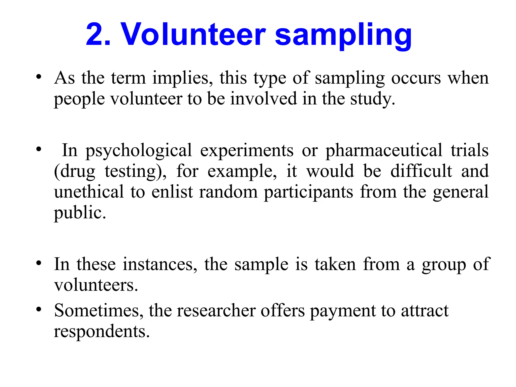 Sampling Methods for health research.ppt | Biological Sciences | Science