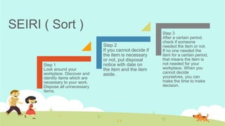 5 s and productivity ( Values Formation ) | PPTX