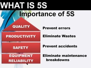 5s and Safety Tips in Workplace.pptx