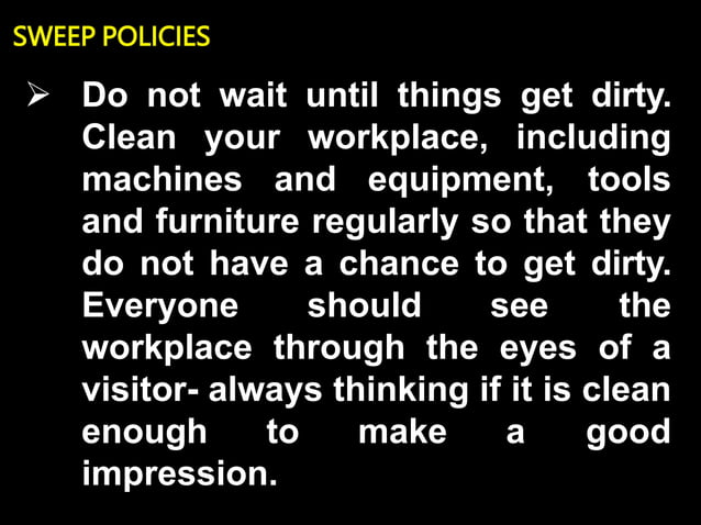 5s and Safety Tips in Workplace.pptx | IT and Internet Support | Internet