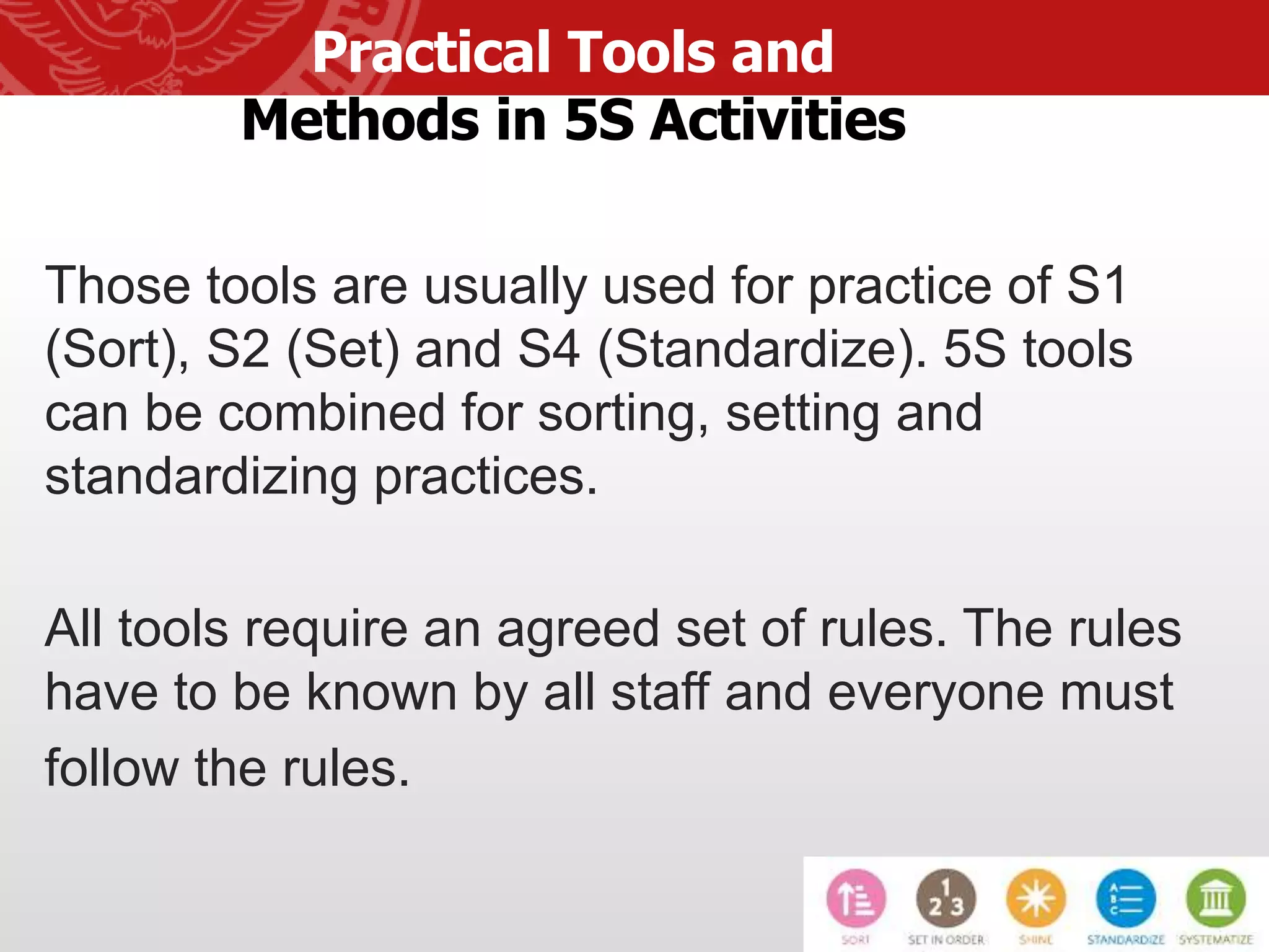 5 s and workplace productivity cet | PPTX