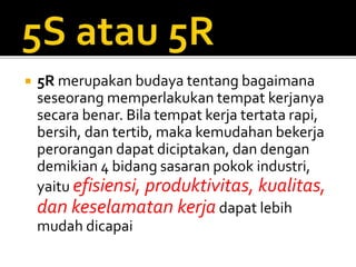 5 s atau 5r | PPT