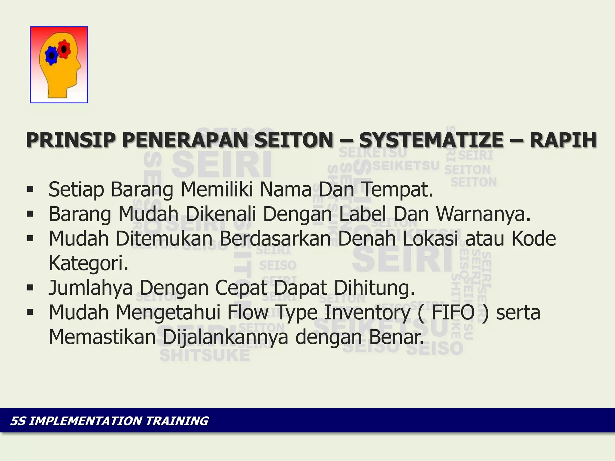 PELATIHAN IMPLEMENTASI 5R | PDF