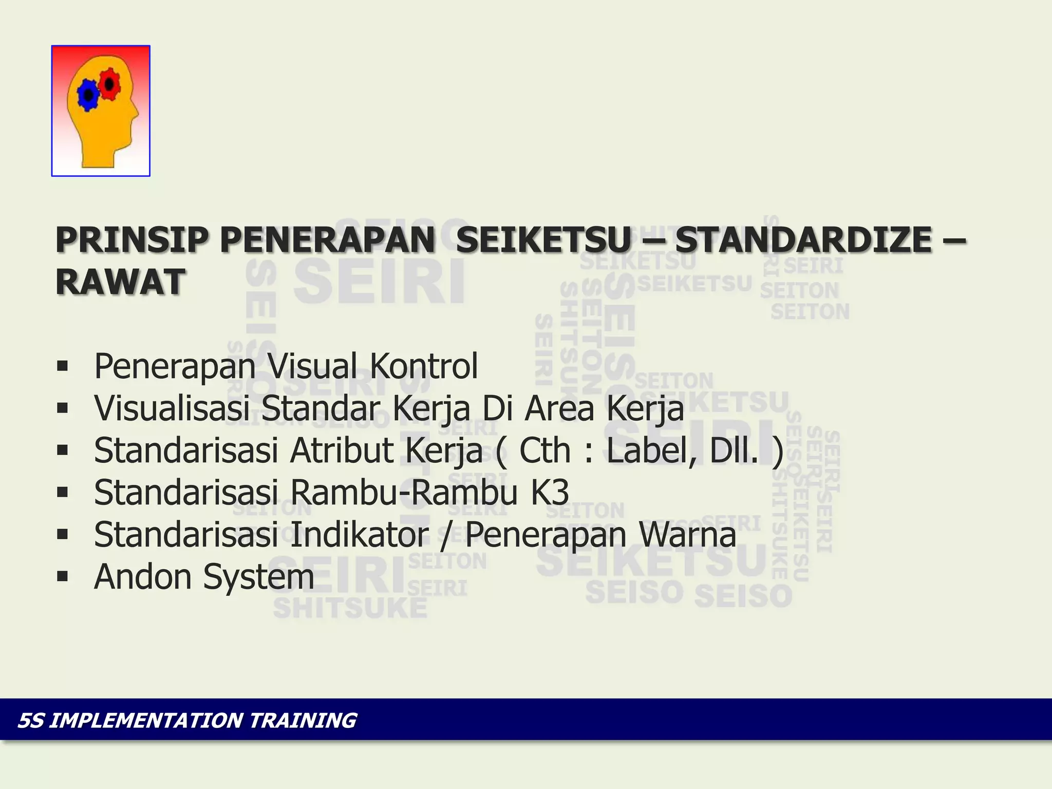 PELATIHAN IMPLEMENTASI 5R | PDF