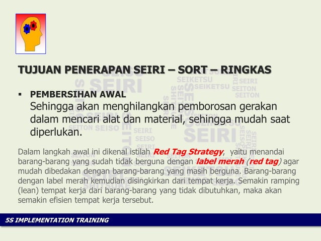 PELATIHAN IMPLEMENTASI 5R | PDF