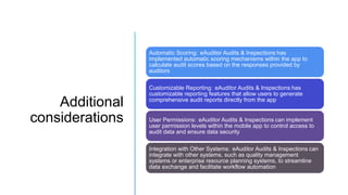 5S Audit Checklist using eAuditor Audits & Inspections | PPTX