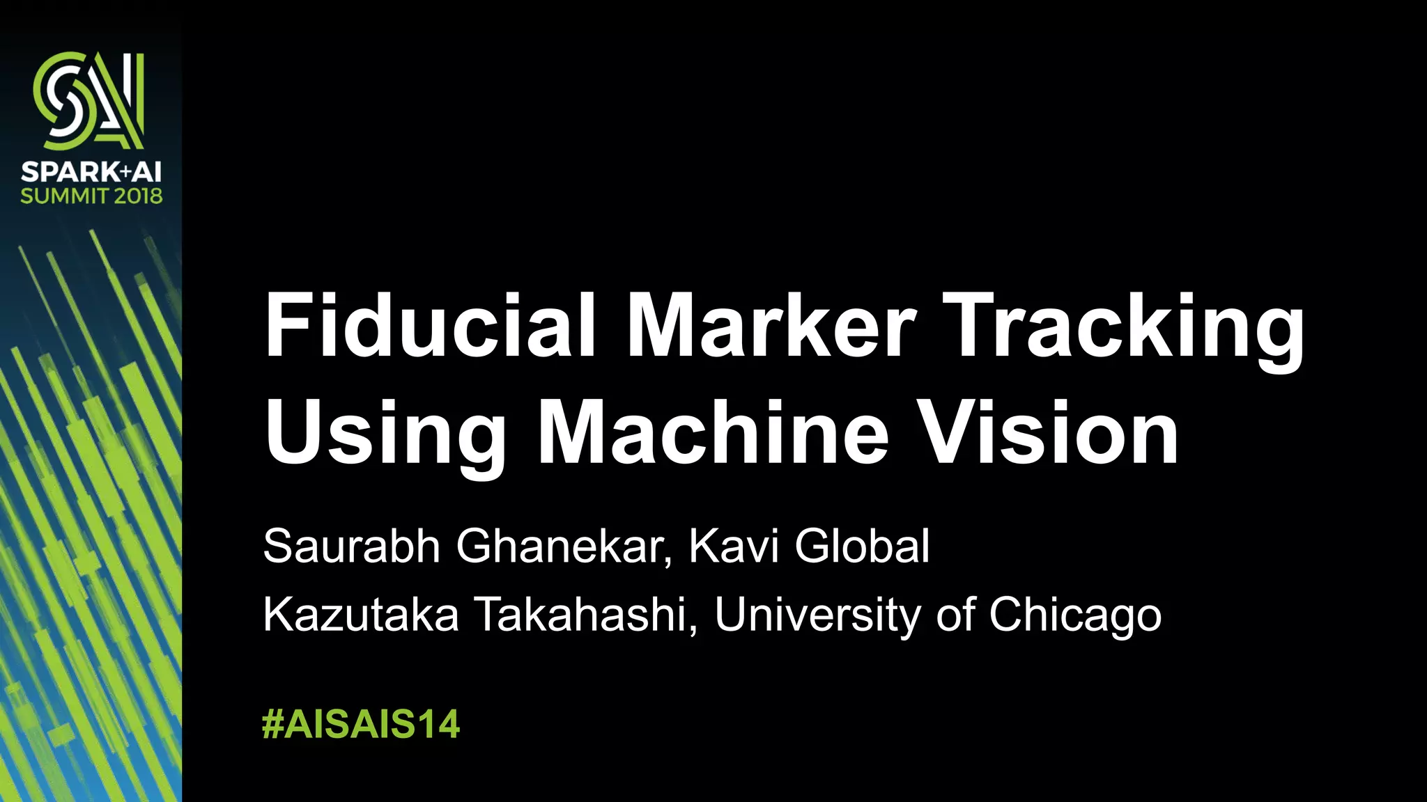 Fiducial Marker Tracking Using Machine Vision with Saurabh Ghanekar and ...