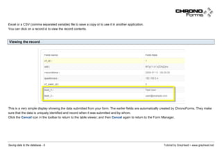 5 saving data to the database | PPT