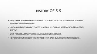 5s basic principle | PPTX