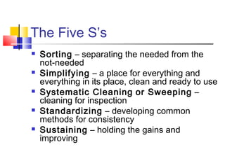 5 s basics | PPT