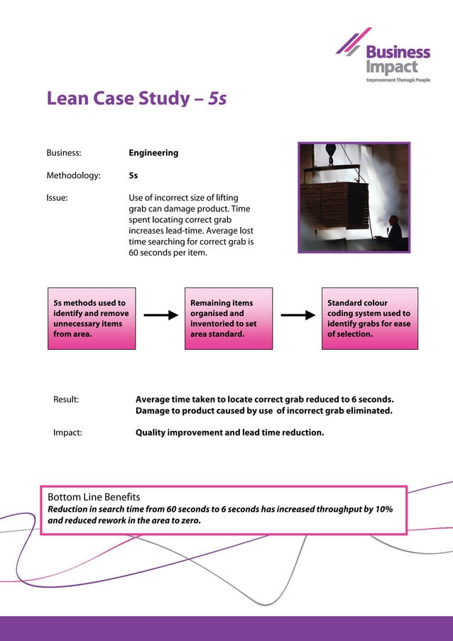 Case Study - 5S (Engineering) | PDF