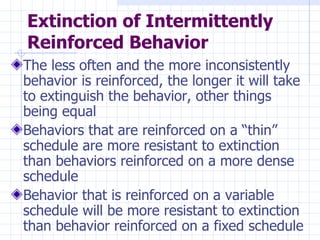 schedules of reinforcement | PPT
