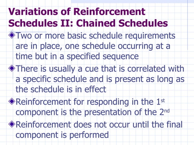 schedules of reinforcement | PPT