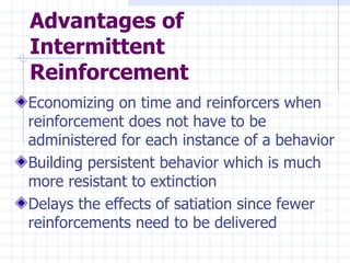 schedules of reinforcement | PPT