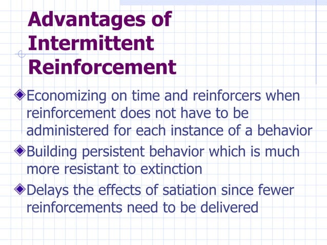 schedules of reinforcement | PPT | Science