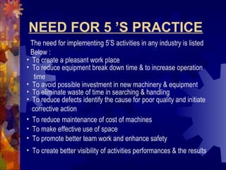 5 s concept | PPT