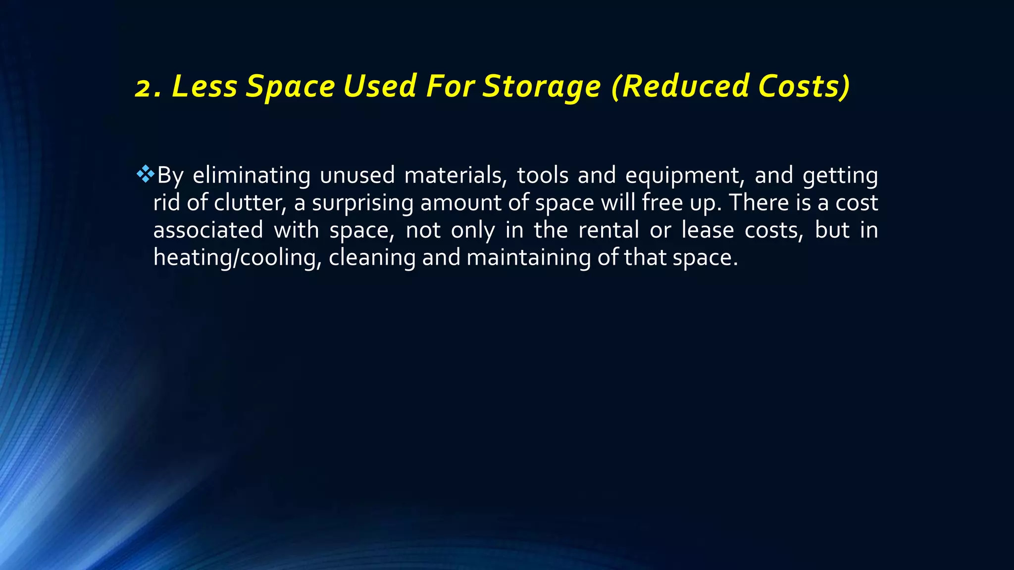 5S: Definition and Benefits | PPTX