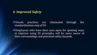 5S: Definition and Benefits | PPTX