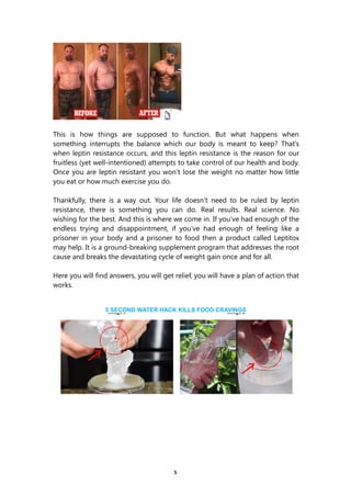 5 second water hack key to belly fat loss and weight loss | PDF