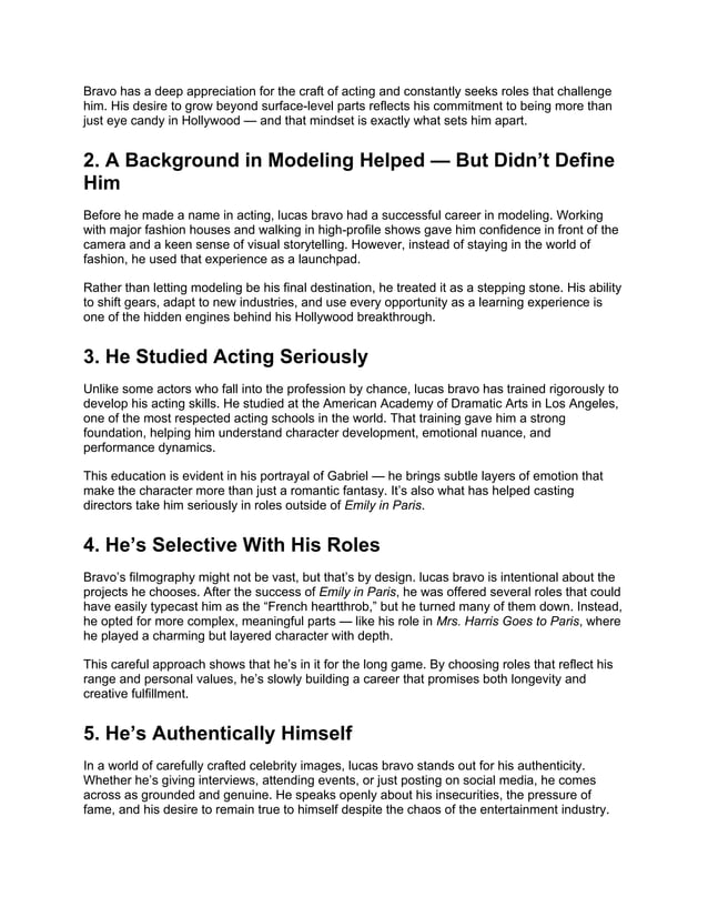 5 Secrets Behind Lucas Bravo's Success in Hollywood.docx
