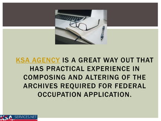 5 Secrets for Successful KSA Writing | PPT