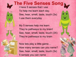 5 senses demo | PPT