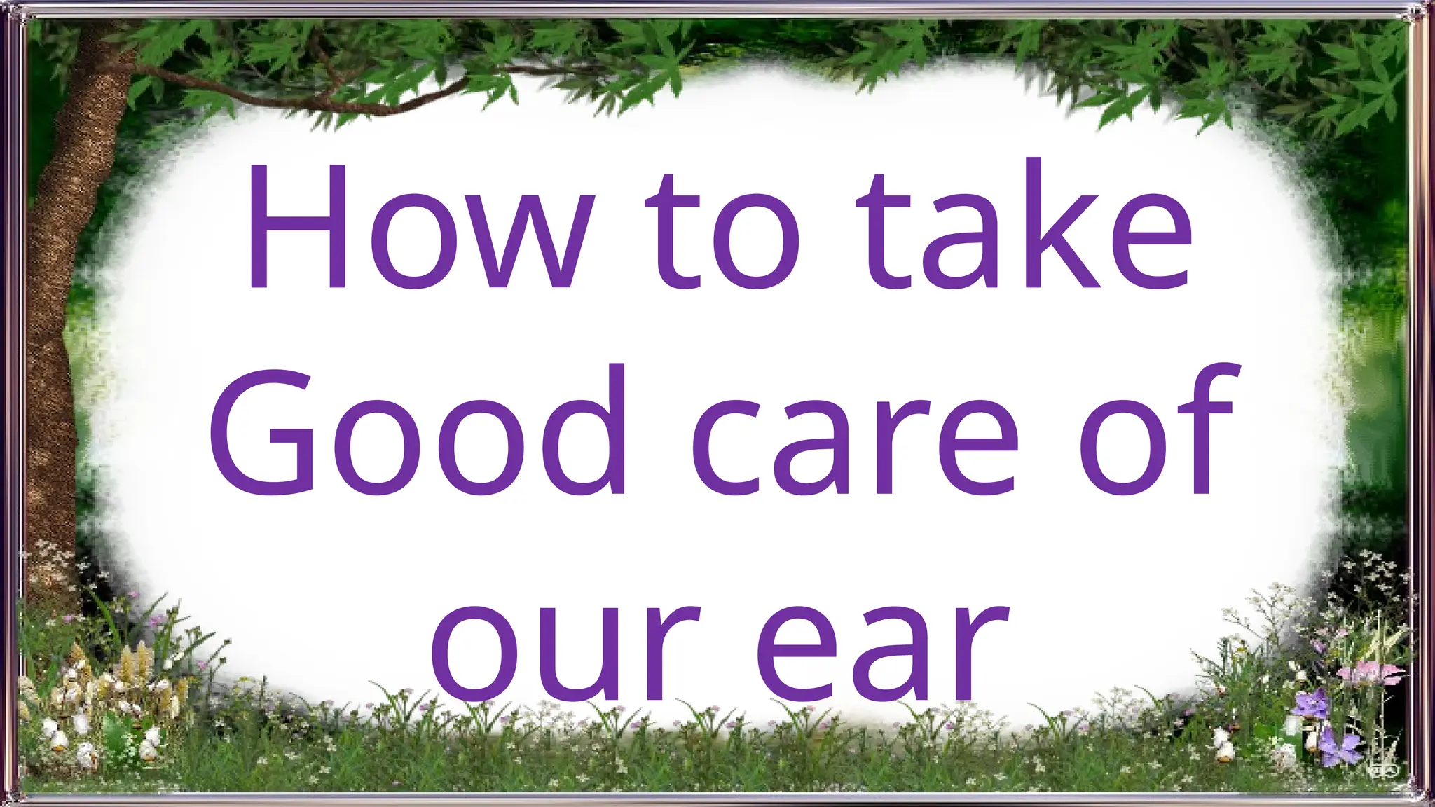 5 Senses (Ears).Hearning sense ppt for preschoolers | PPTX