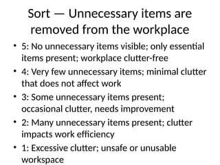 Evaluation Criteria for 1 & 2 s for audit | PPTX