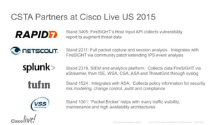 DEVNET-1123 CSTA - Cisco Security Technical Alliances, New Program for Ecosystem Built on APIs ...