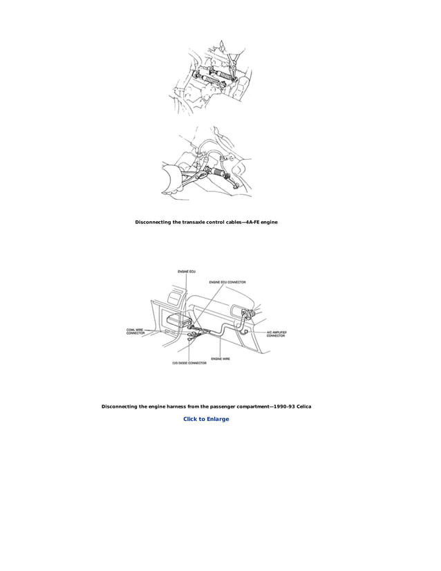 5sfe engine removal | PDF | Auto Parts | Automotive