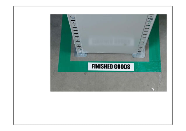 5S Floor Marking Colour Standards