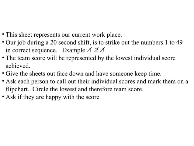 5S game (All ages) | PPT