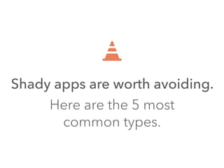 5 Types of Shady Apps | PDF