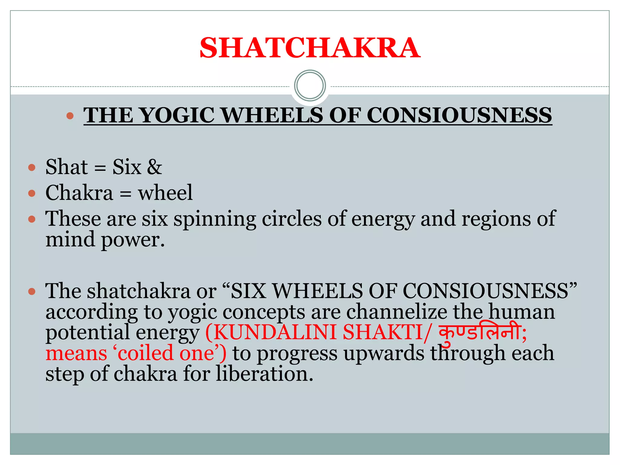 Shatchakra | PPTX